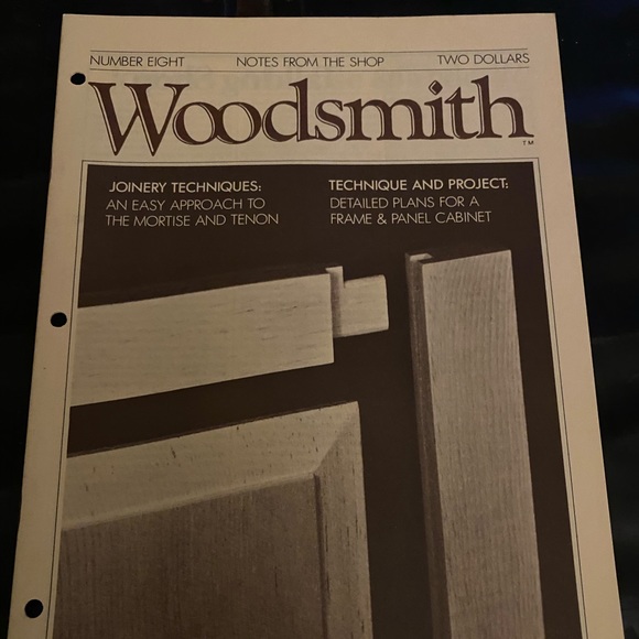 woodsmith | Other | 5 Woodsmith Magazine Number Eight March 1980 Frame ...